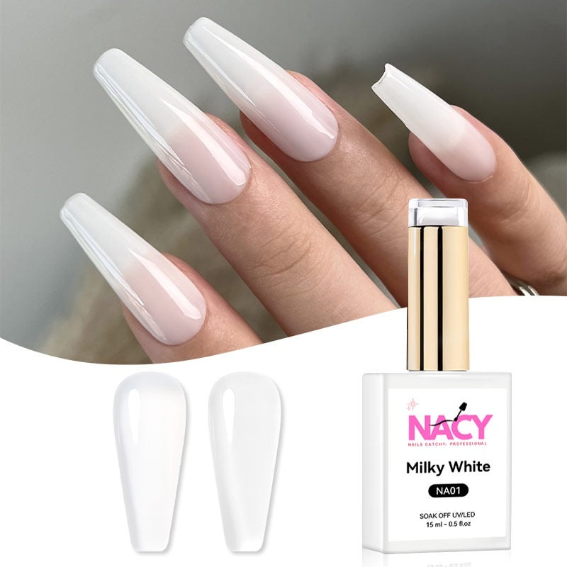 Nacy Milky White NA01 Gel 0.5oz