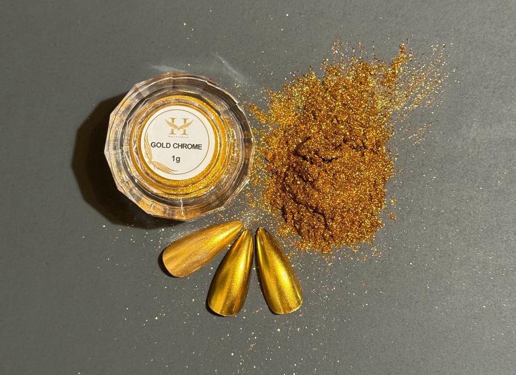 Hang - New Chrome Effects Powder Gold #4