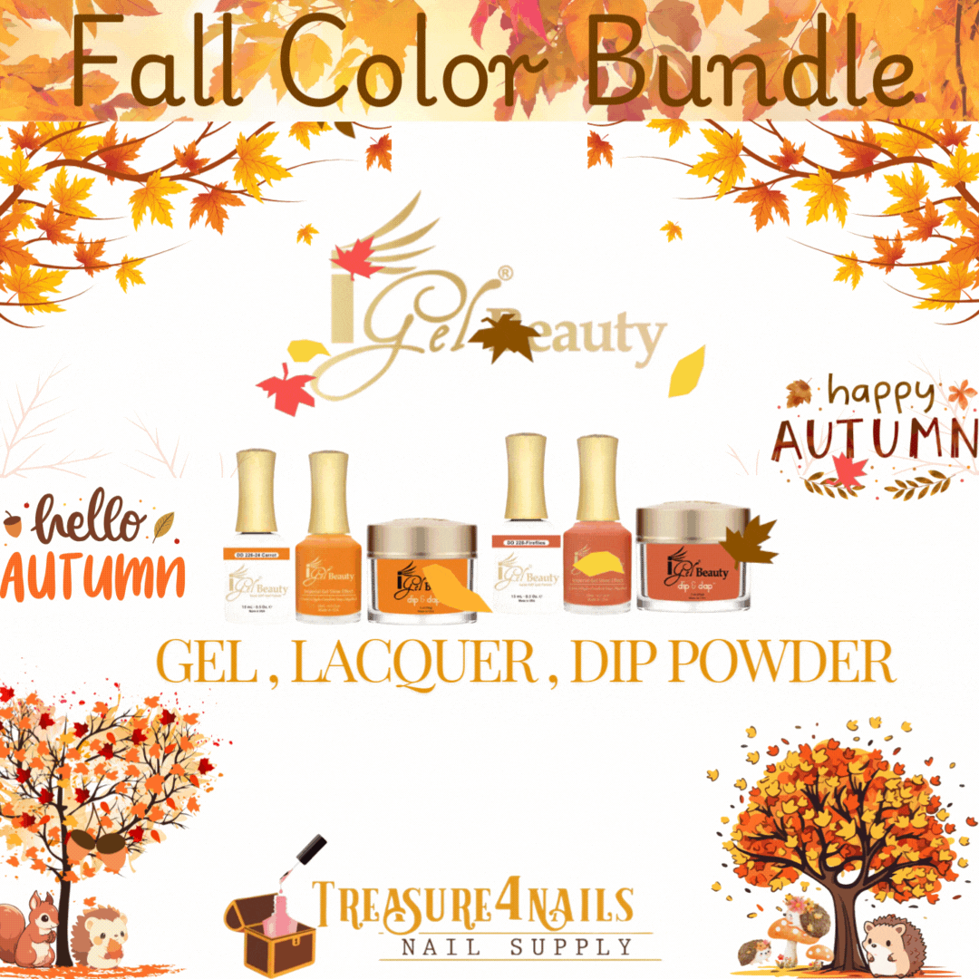 (Fall Color Bundle) iGel Trio Matching Colors - Pre-selected 21 colors