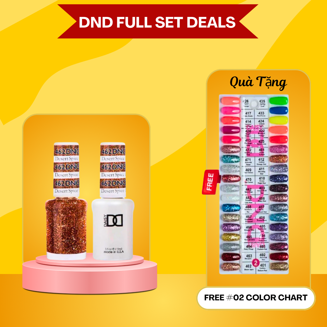 DND Duo Matching 36 Colors - Full set Color Chart #02