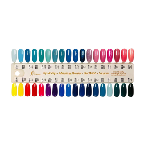iGel - Matching Color chart - 247 colors