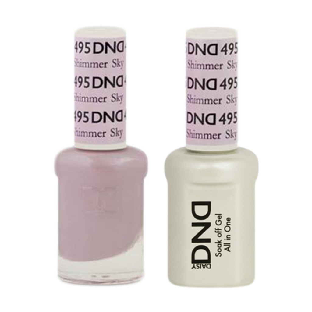 Daisy DND - Gel & Lacquer Duo - 495 Shimmer Sky